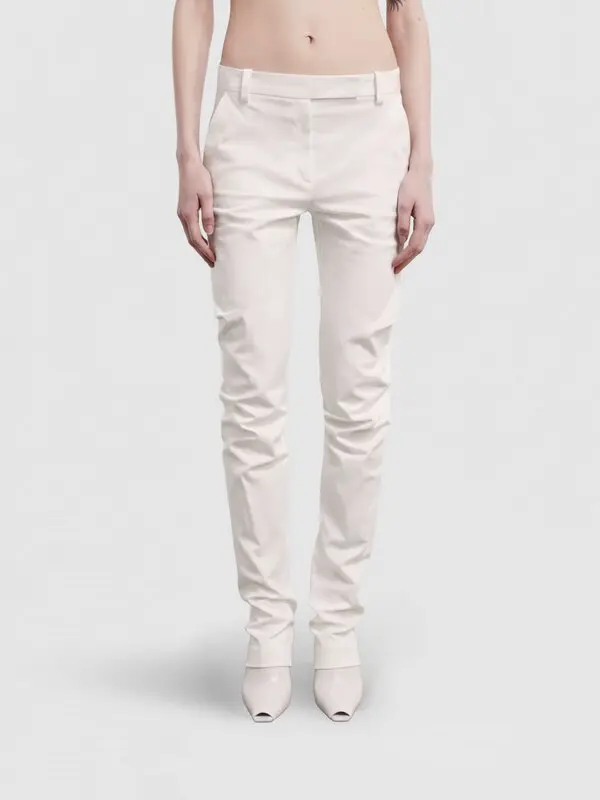 Patrizia Pepe Cotton Blend Slim Fit Trousers