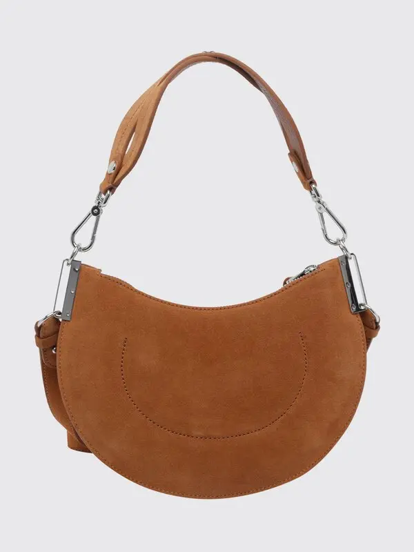 COCCINELLE Small Sunup Suede Hobo Bag - Brown
