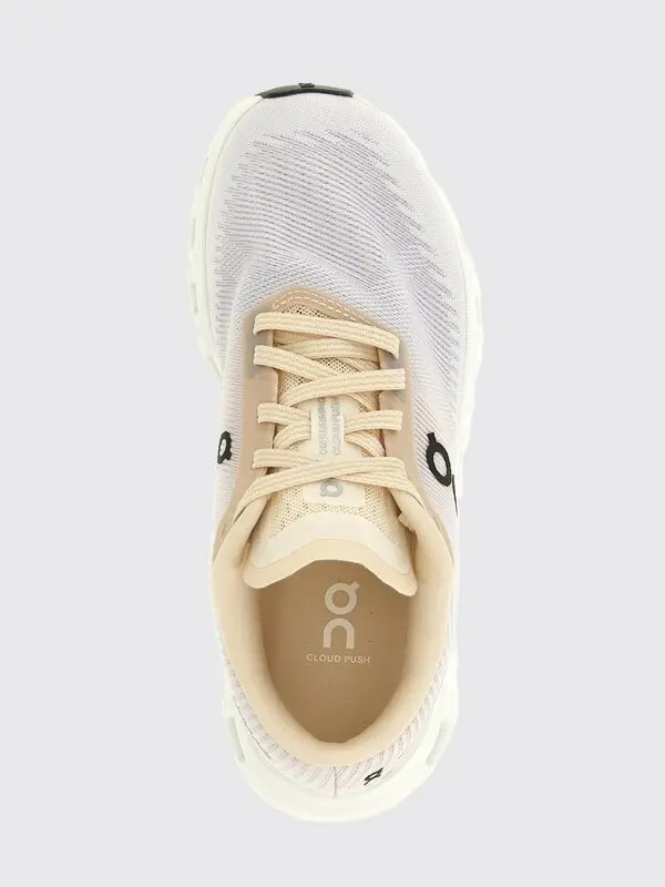On Cloud Push Sneakers In Mesh - Beige