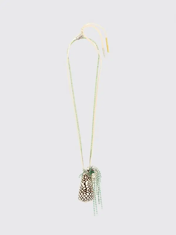 Dries Van Noten Jewel Necklace - Green