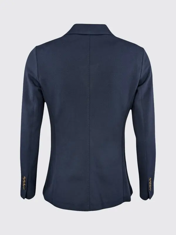 CIRCOLO 1901 Single-breasted Cotton Blazer - Blue