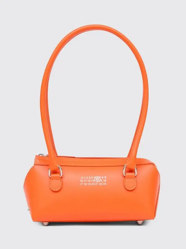 MAISON MARGIELA Smooth Calfskin Leather Bag - Lilac
