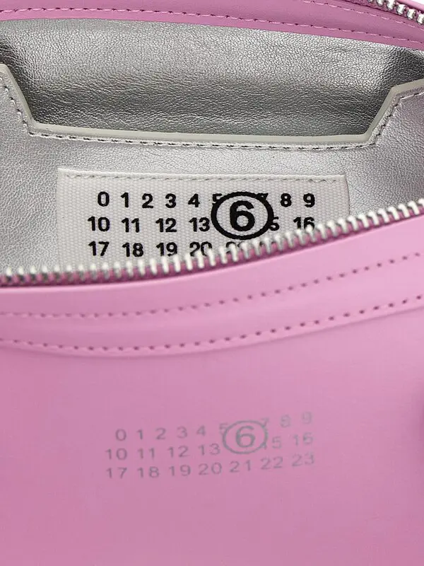MAISON MARGIELA Smooth Calfskin Leather Bag - Pink