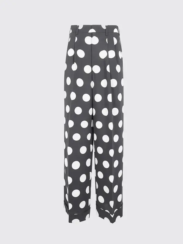 Junya Watanabe Polka Dot Wide-leg Trousers