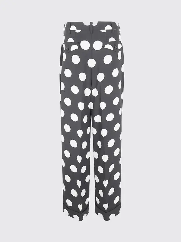Junya Watanabe Polka Dot Wide-leg Trousers