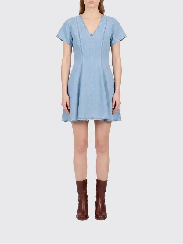 7 For All Mankind Denim Dress - Blue