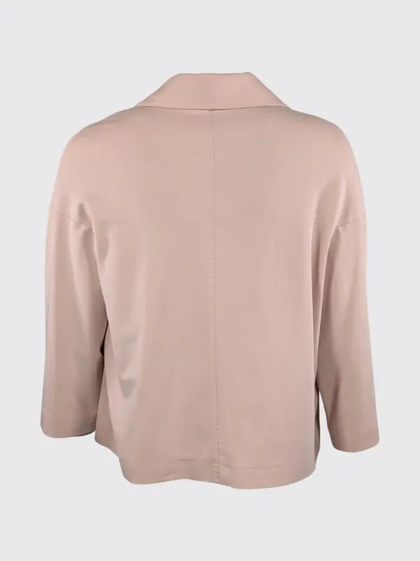 CIRCOLO 1901 Single-breasted Stretch Cotton Blazer With Dropped Shoulders