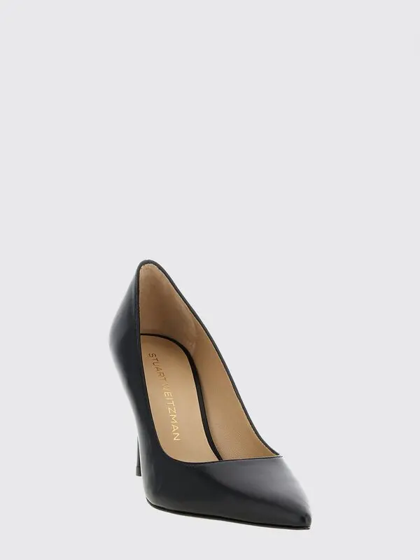 STUART WEITZMAN Power Smooth Calfskin Court Shoes