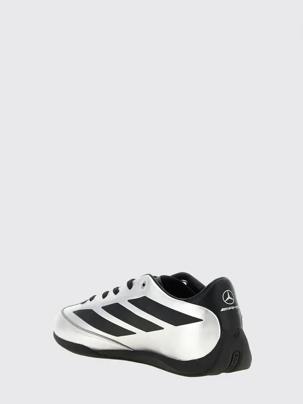 Y3 Feroza Lo Calfskin Leather Trainers With Contrast Logo - Black