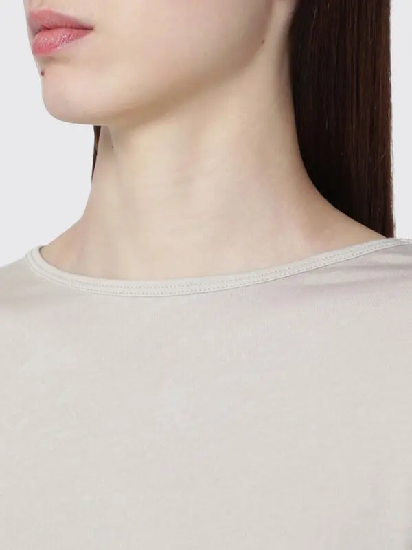 ENTIRE STUDIOS Longsleeve Cotton T-shirt - Beige