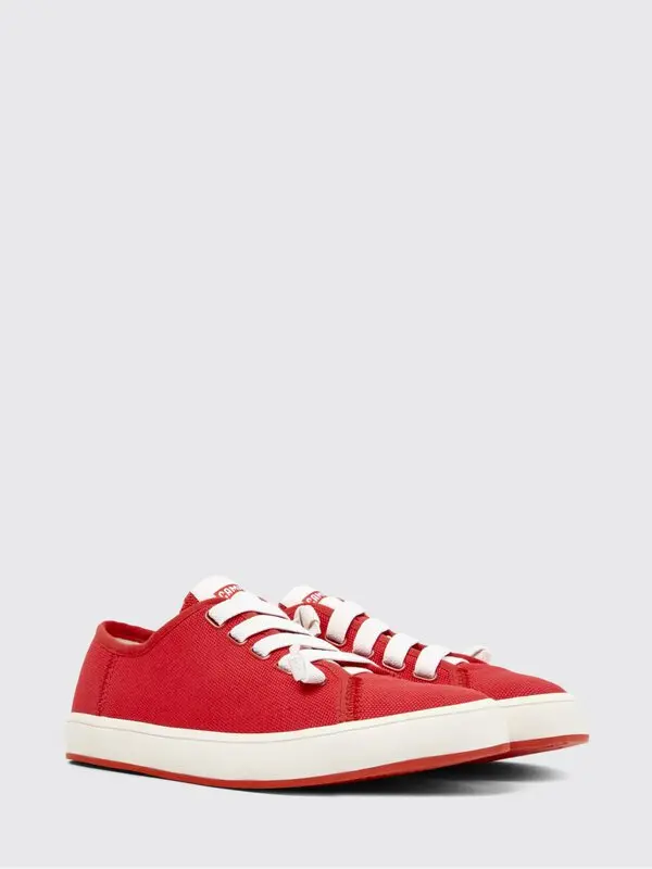 Camper Peu Rambla Ii Recycled Cotton Slip-on Sneakers With Elastic Laces