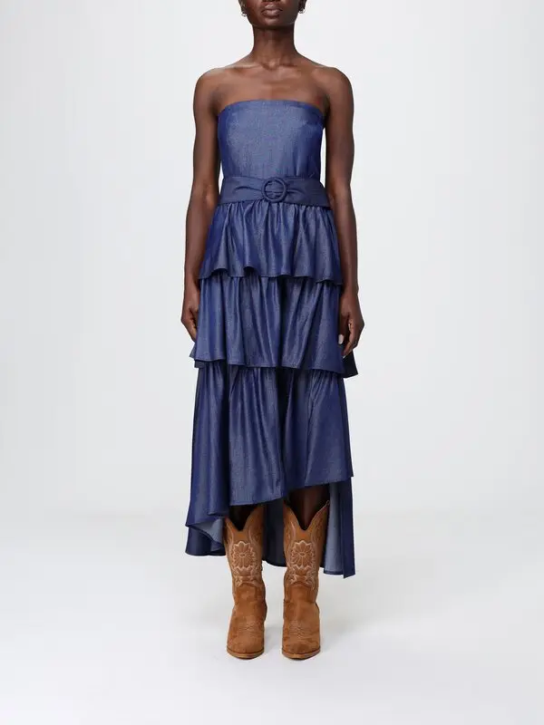 Liu Jo Tiered Dress - Denim