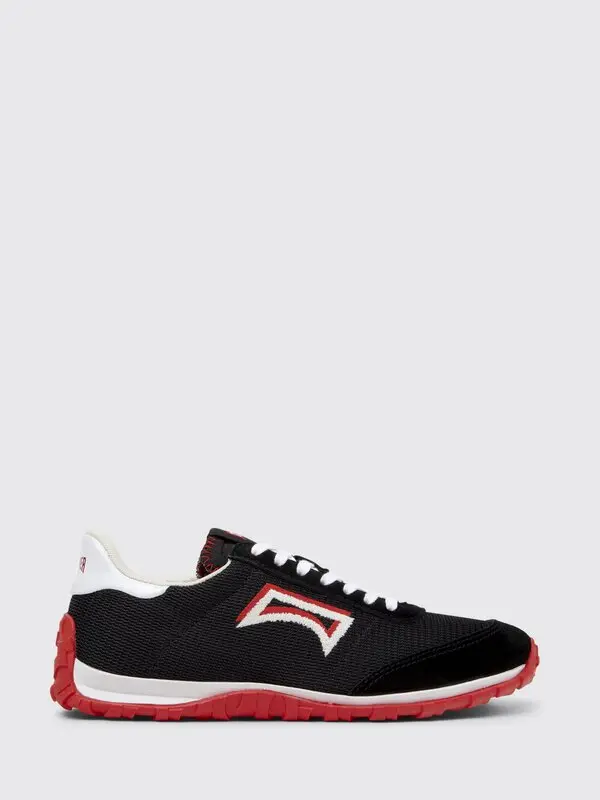 Camper Drift Walk Sneakers In Recycled Polyester And Leather - Black