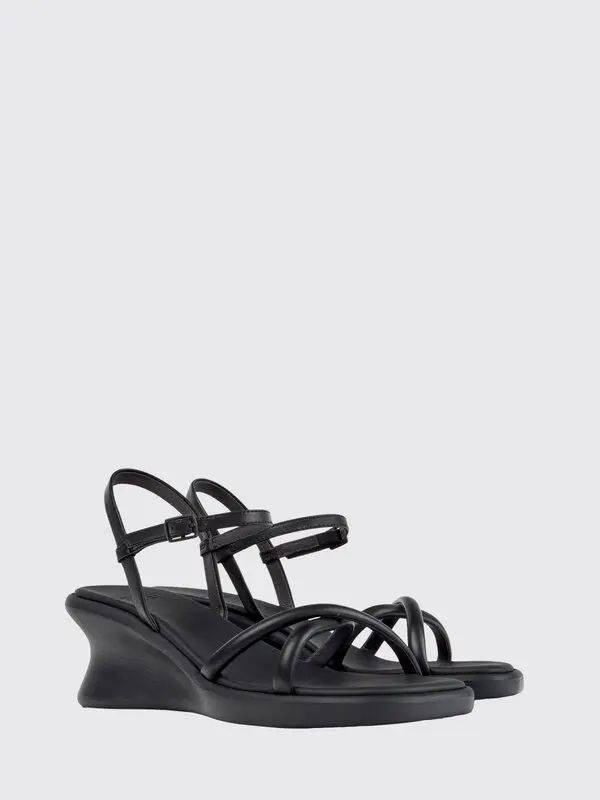 Camper Heeled Sandals - Black
