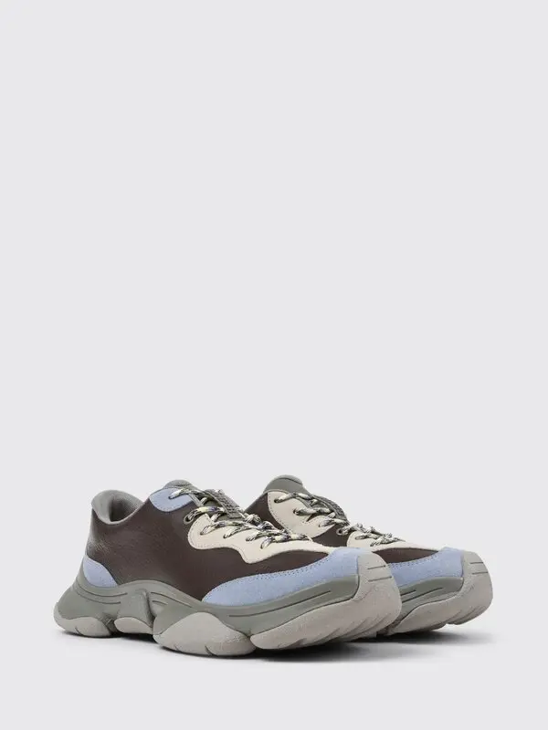 Camper Karst 2 Leather Lace Up Sneakers - Multicolor