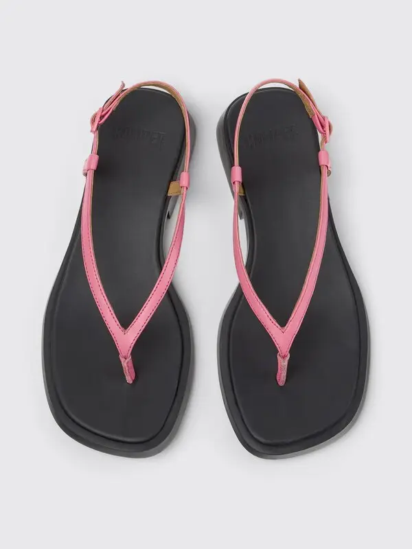 Camper Dana Leather Thong Sandals