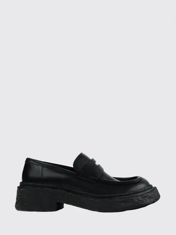 Camper Vamonos Leather Loafers - Black
