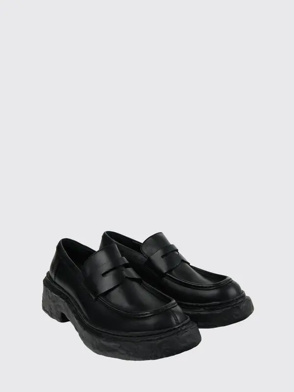 Camper Vamonos Leather Loafers - Black