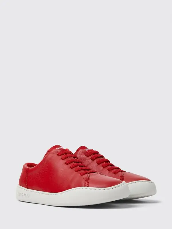 Camper Peu Touring Leather Sneakers - Red