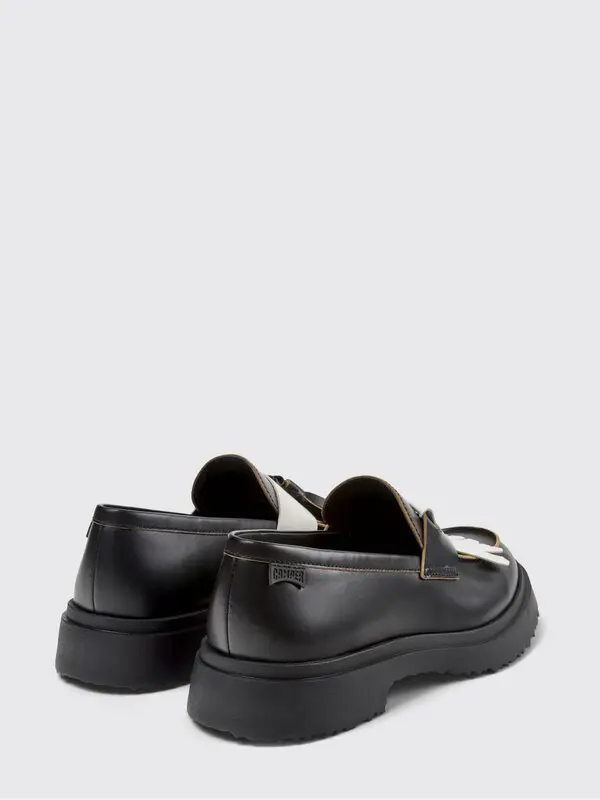 Camper Leather Loafers With Tassel Detail