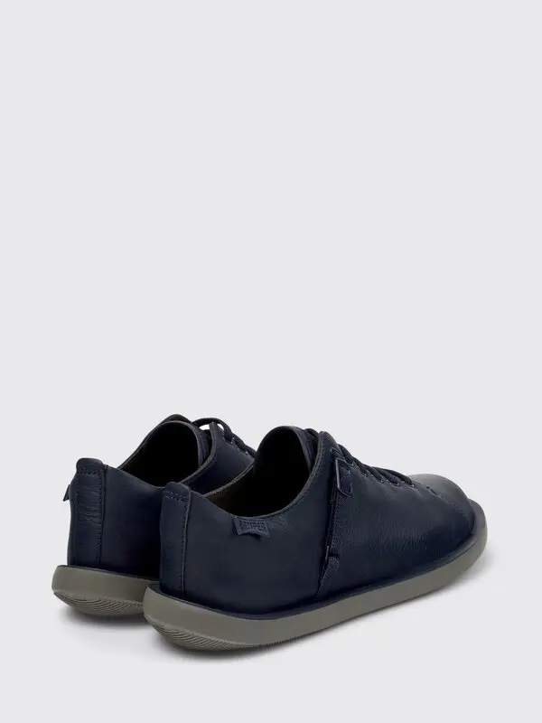 Camper Wagon Leather Slip-on Sneakers - Blue