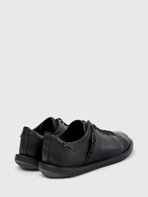Camper Wagon Calfskin Sneakers - Black
