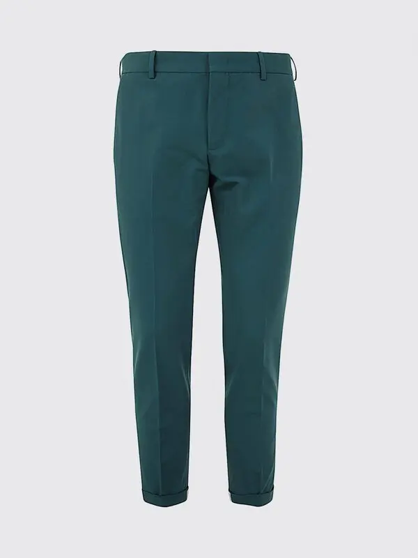 Dolce & Gabbana Viscose Blend Tailored Trousers - Green