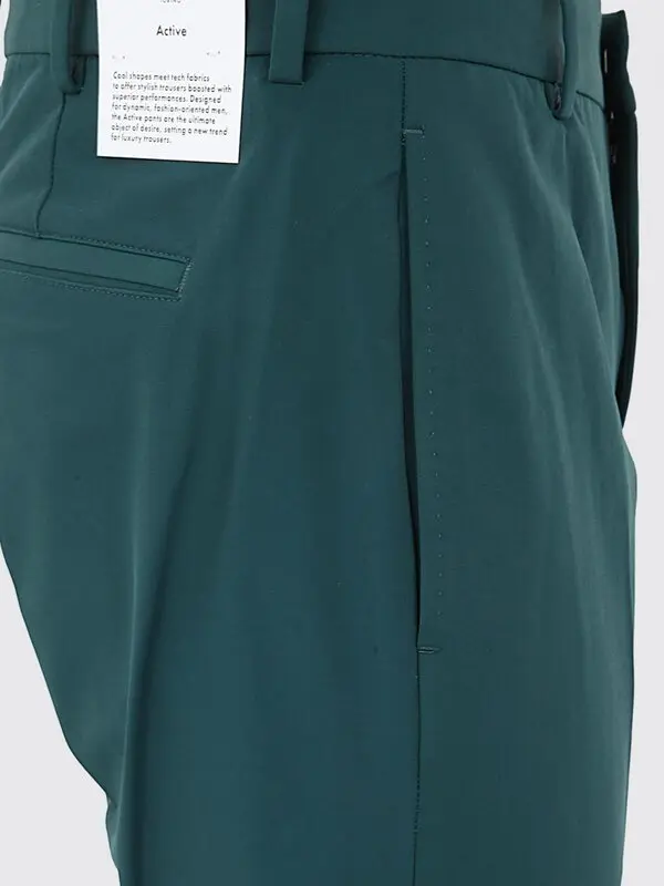 Dolce & Gabbana Viscose Blend Tailored Trousers - Green