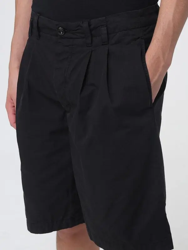 C.P. COMPANY Cotton Chino Shorts - Black