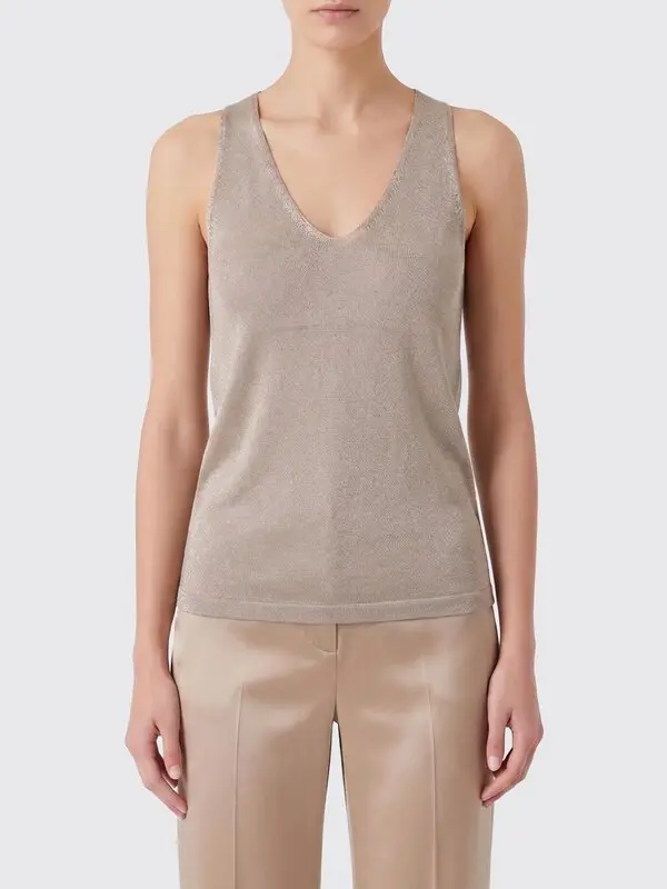 Giorgio Armani Sleeveless Top - Nude