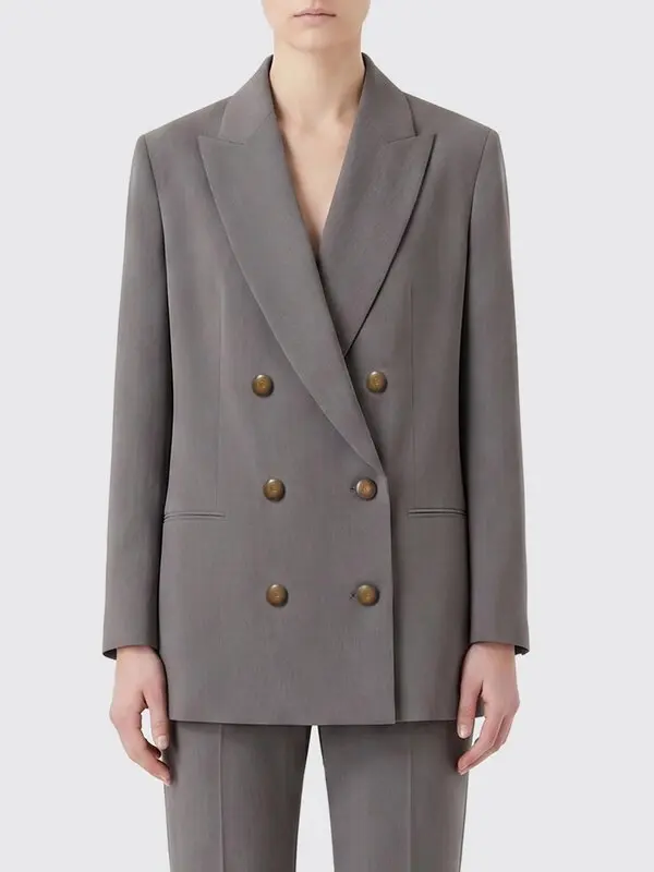 Giorgio Armani Double-breasted Jacket - Grey