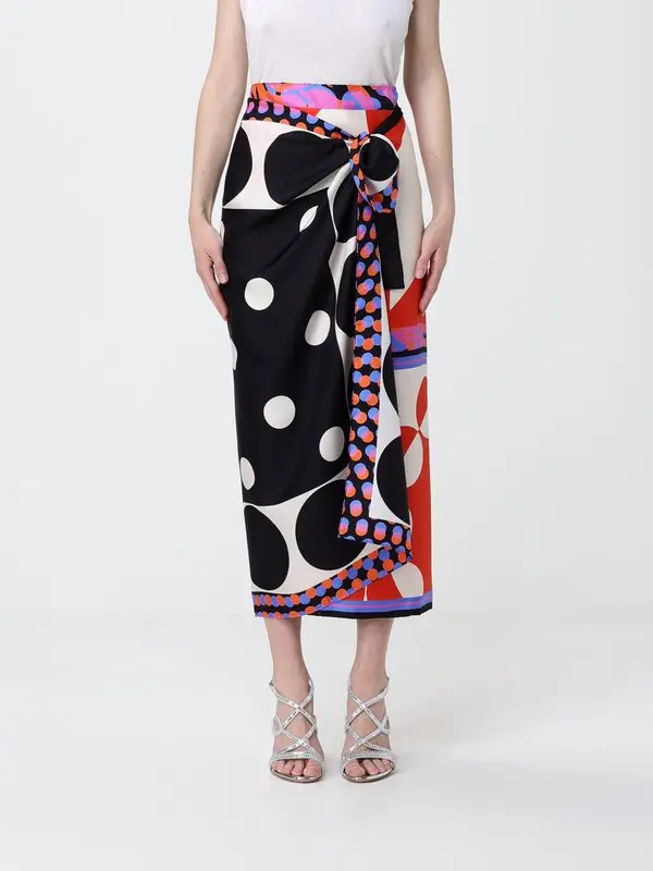 Dries Van Noten Printed Skirt - Multicolor
