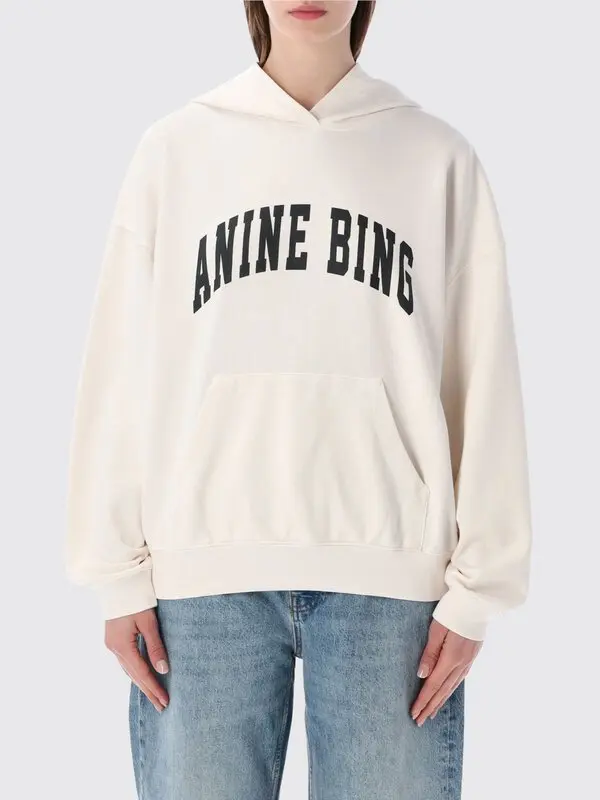 ANINE BING Logo Sweatshirt - Pink
