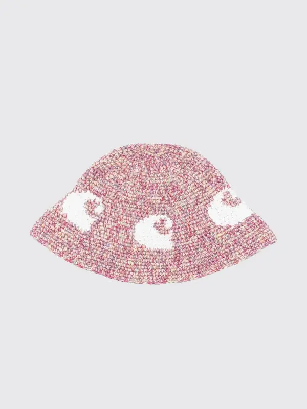 Carhartt Work In Progress Cotton Bucket Hat With Jacquard Logo