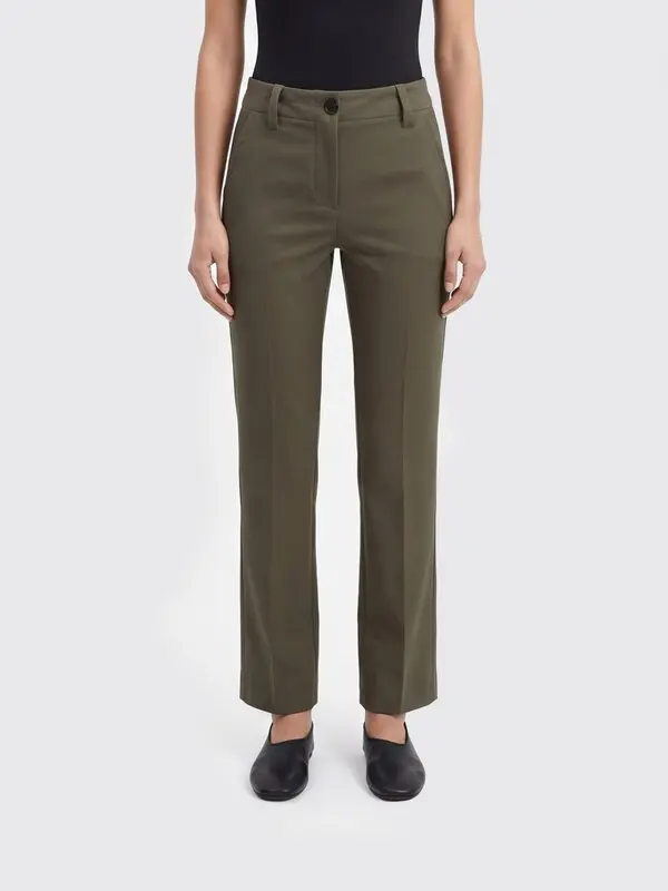 Brunello Cucinelli Tailored Cotton Trousers - Yellow