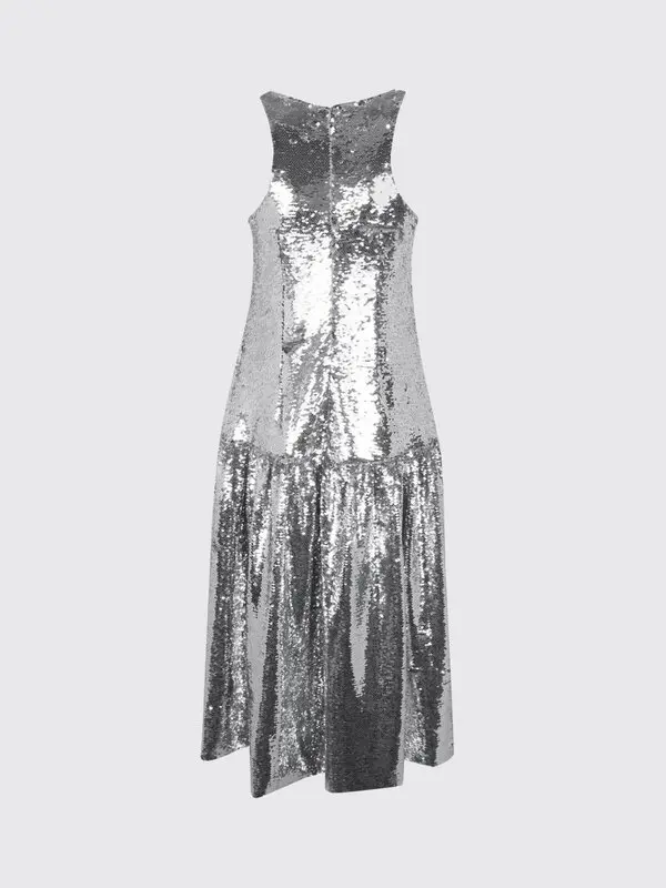 Simone Rocha Sequin Midi Dress - Silver