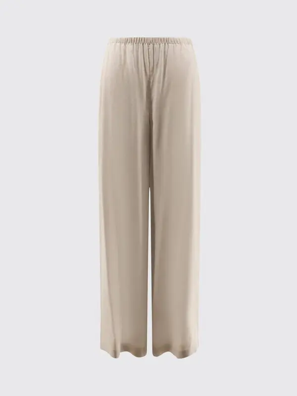Max Mara Destino Palazzo Linen Blend Trousers - Beige