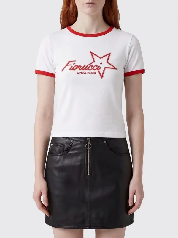 Fiorucci Cotton T-shirt With Logo