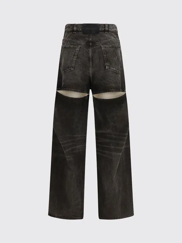 Attico Wide Leg Jeans