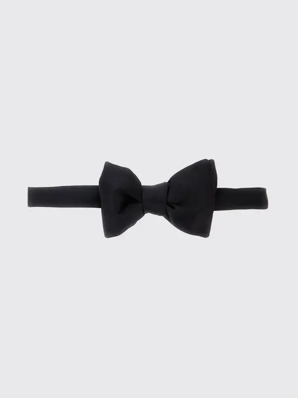 TOM FORD Elegant Satin Bow Tie - Black