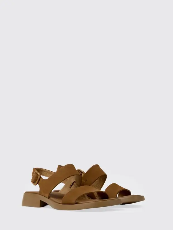 Camper Heeled Sandals - Brown