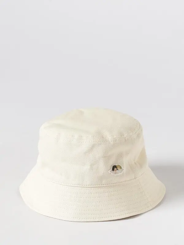 Fiorucci Cotton Twill Bucket Hat - White