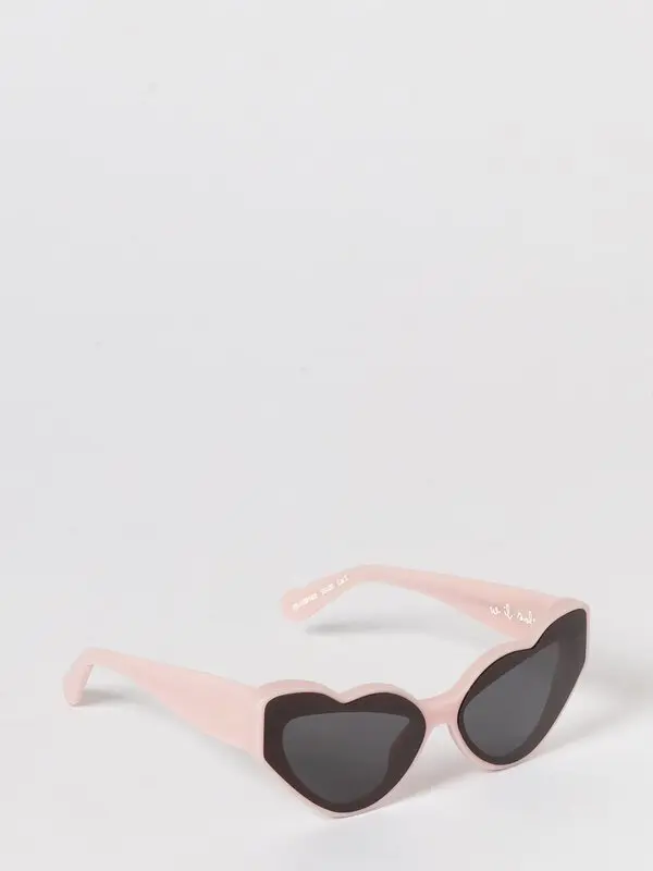 Fiorucci Heart-shaped Cat Eye Sunglasses - Pink
