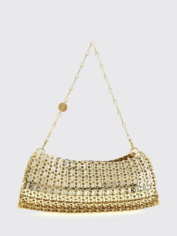 Rabanne Metallic Shoulder Bag - Gold