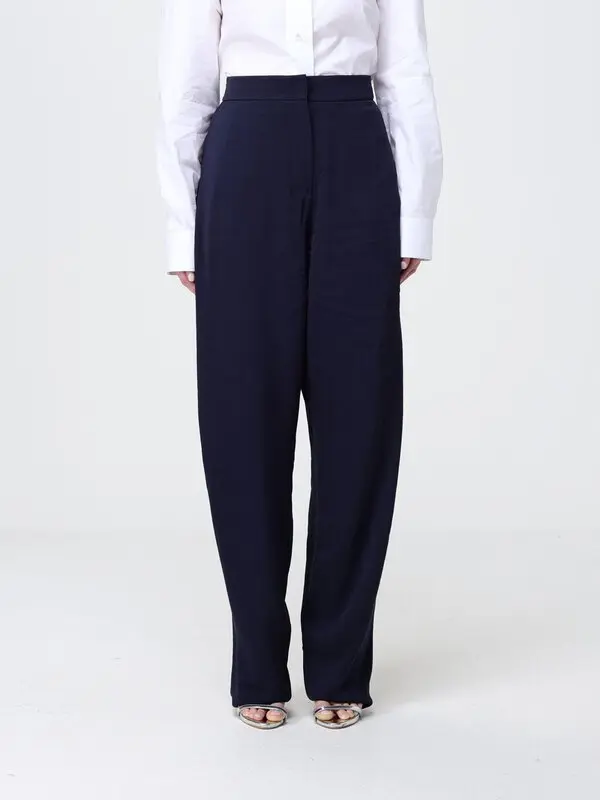 Emporio Armani Wide Leg Trousers - Blue