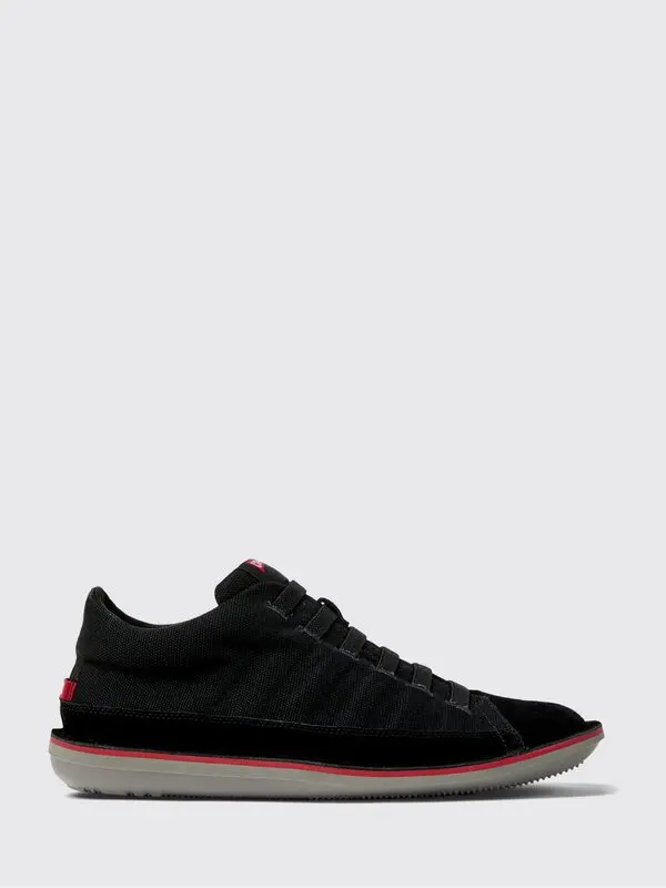 Camper Beetle Recycled Cotton Ankle Boots - Black