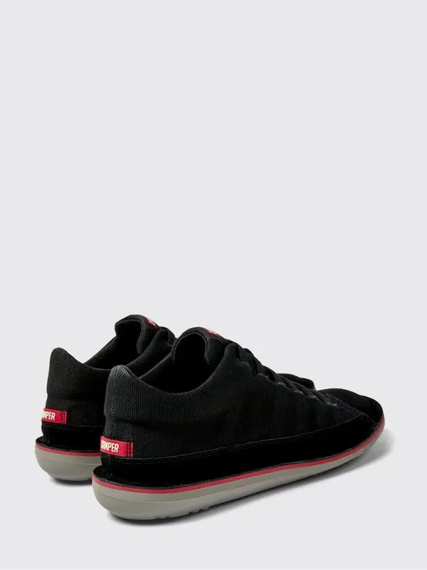 Camper Beetle Recycled Cotton Ankle Boots - Black