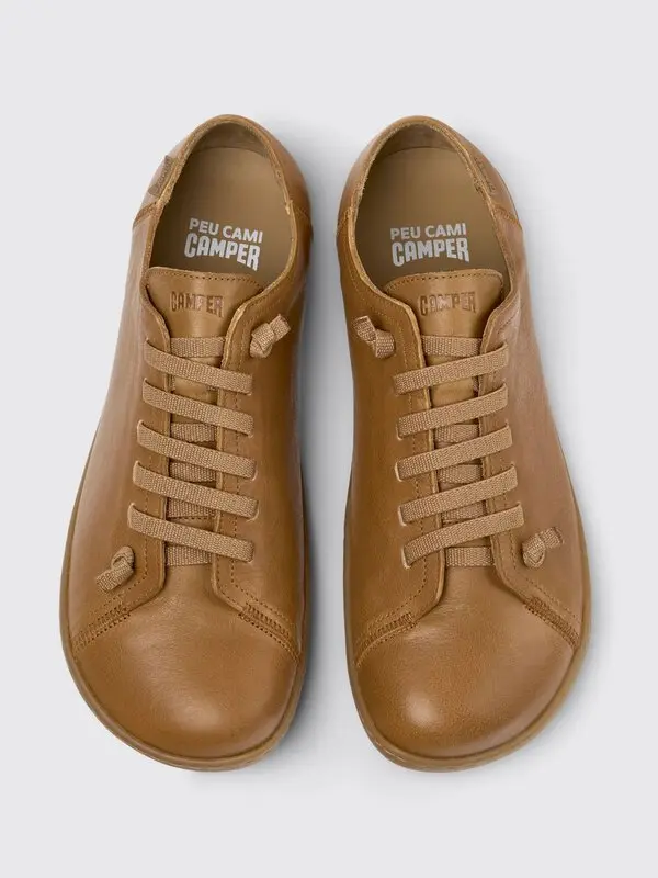 Camper Peu Leather Sneakers - Brown