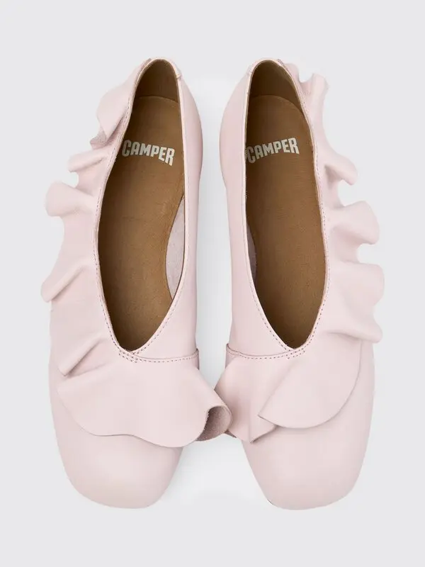 Camper Casi Myra Ballerinas With Ruffle Detailing