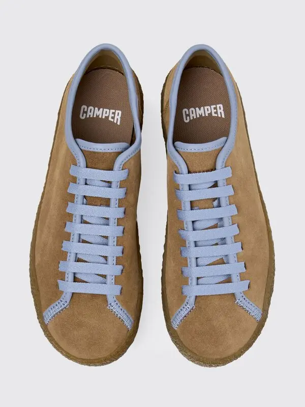 Camper Peu Terreno Suede Lace-up Sneakers - Brown